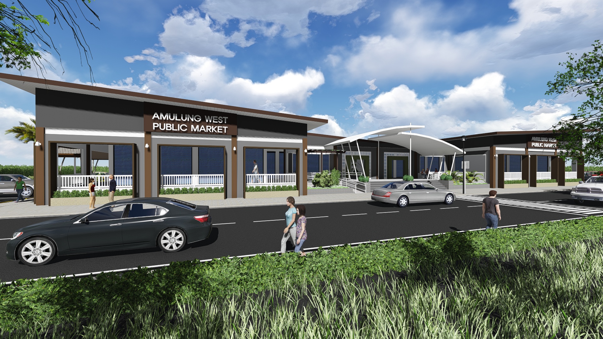 Construction of Public Market at Annafatan - Amulung