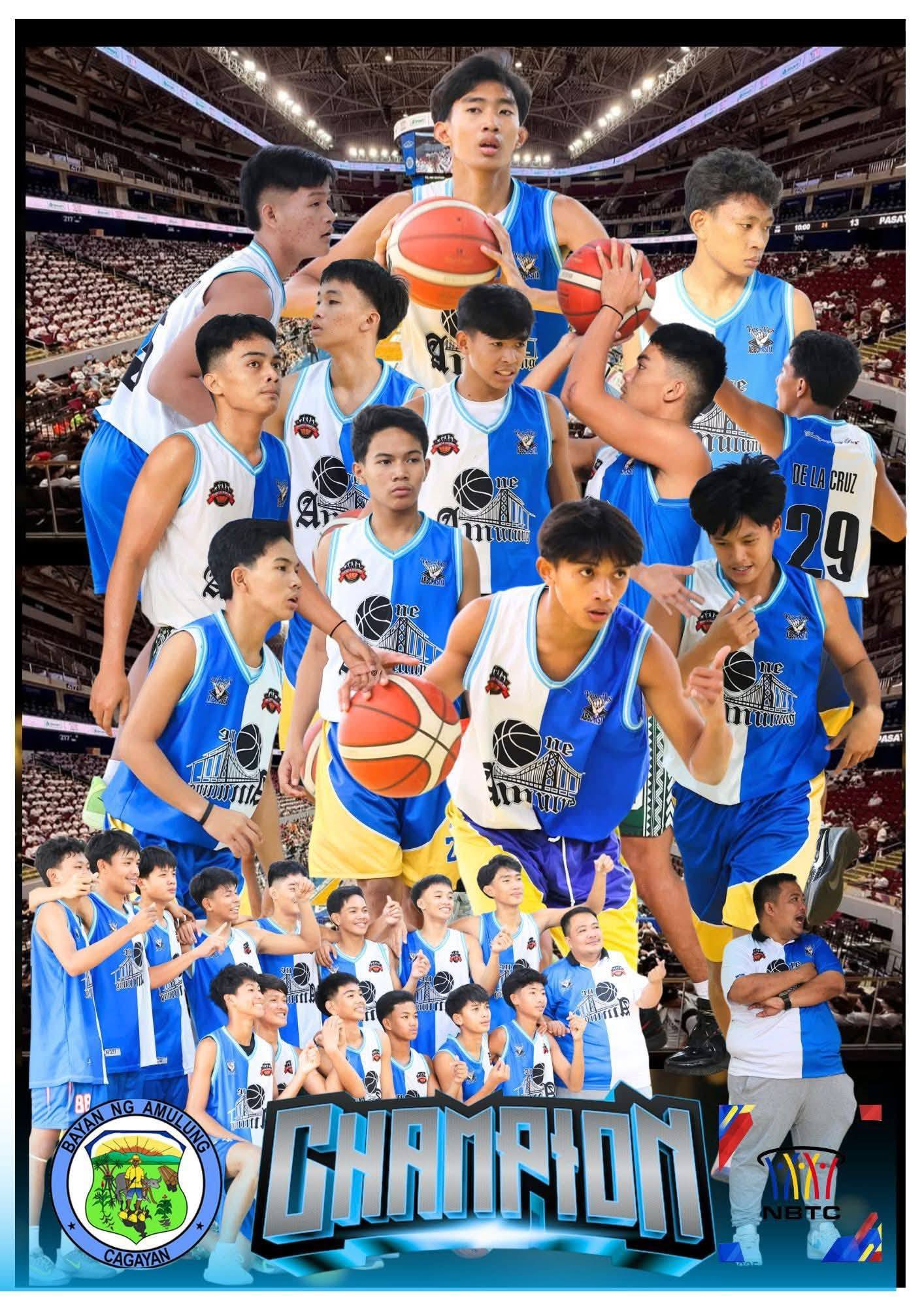 Team One Amulung NBTC 2026 SZ16 Cagayan LQT Champions. - Amulung